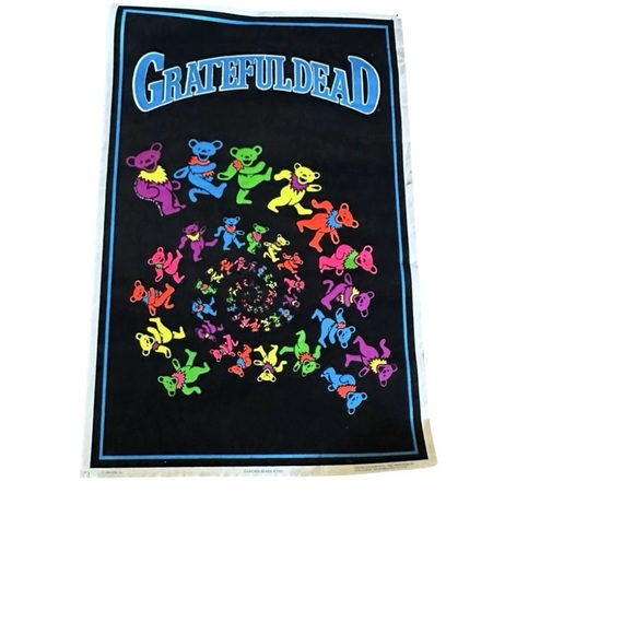 Art | Grateful Dead Dancing Bears Poster | Poshmark